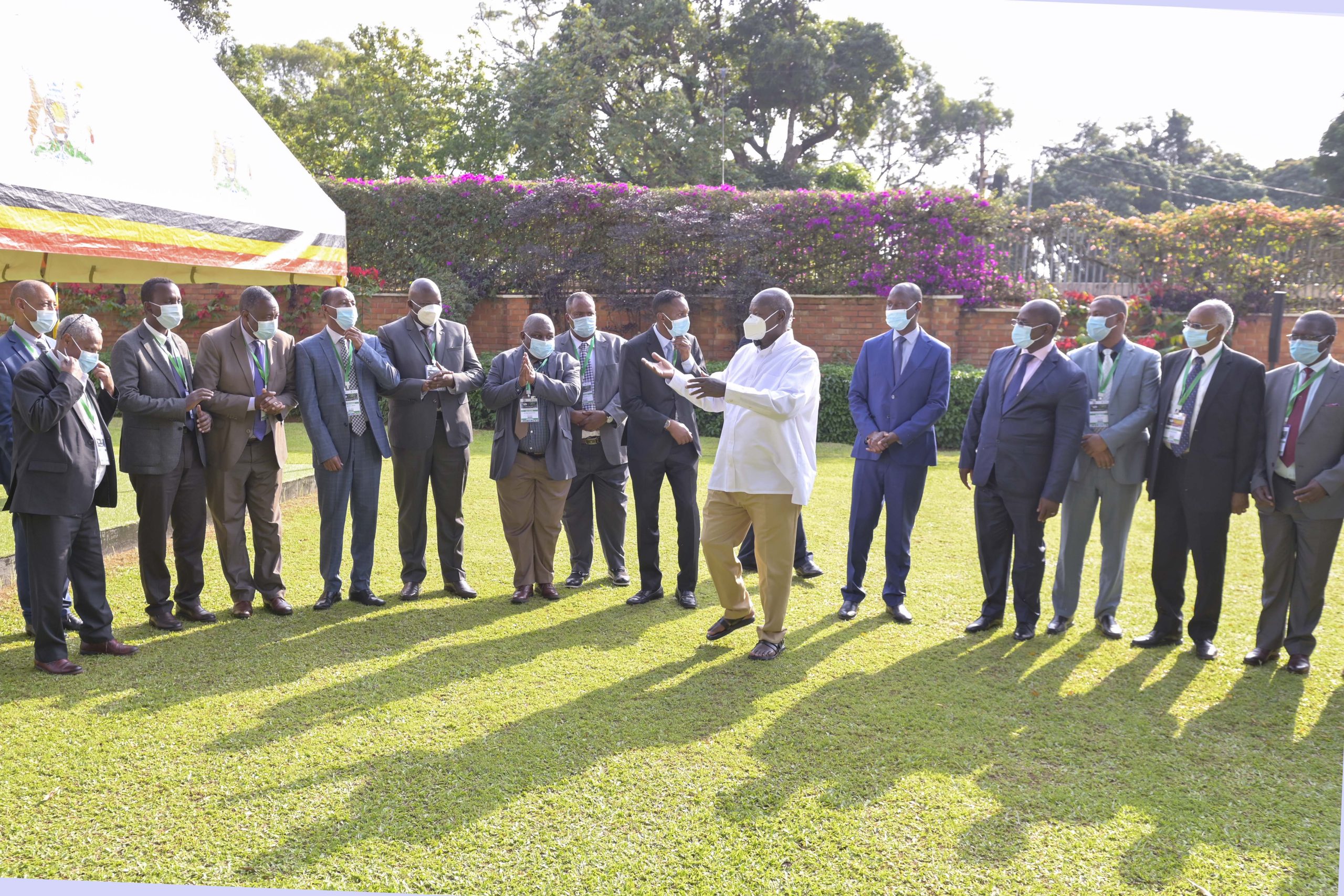Museveni roots for Technological advancement in the fight against ...