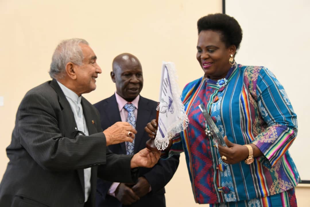 Gender and labour Minister Amongi accorded Peace Award - UG Standard ...