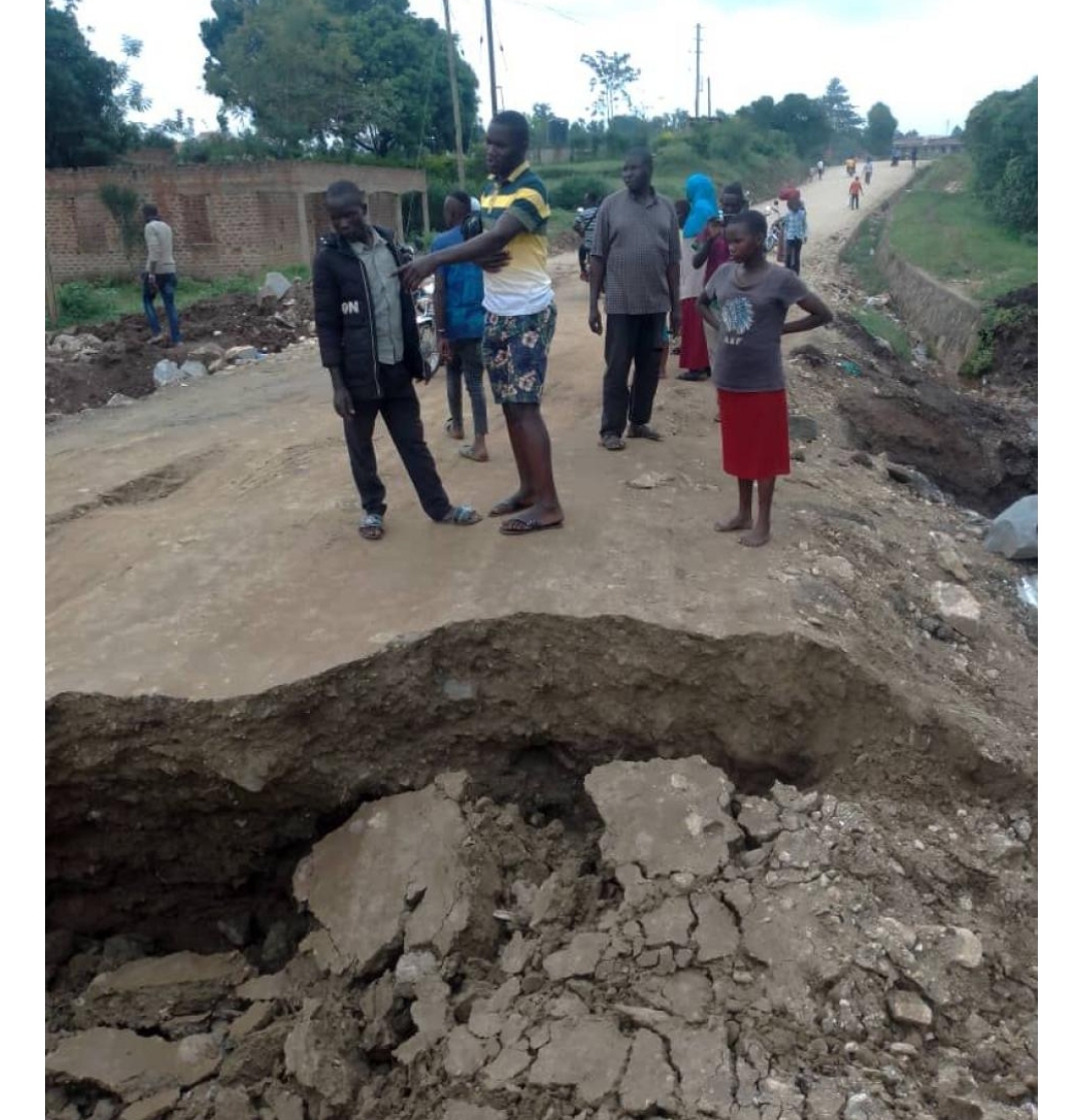 UNRA-reconstructed bridge collapses week after opening - UG Standard ...