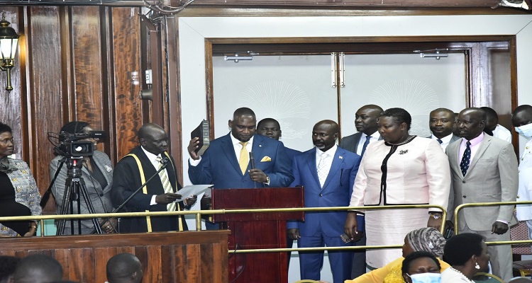 Omoding sworn in as new Serere County MP