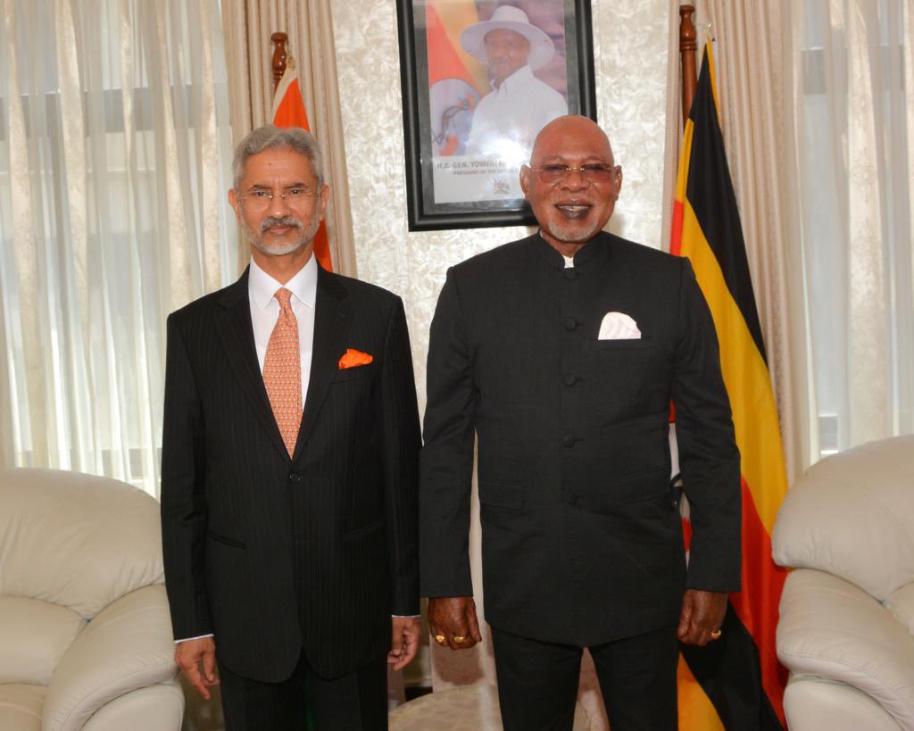 India's foreign minister Jaishankar, Gen Jeje Odongo discuss bilateral ties