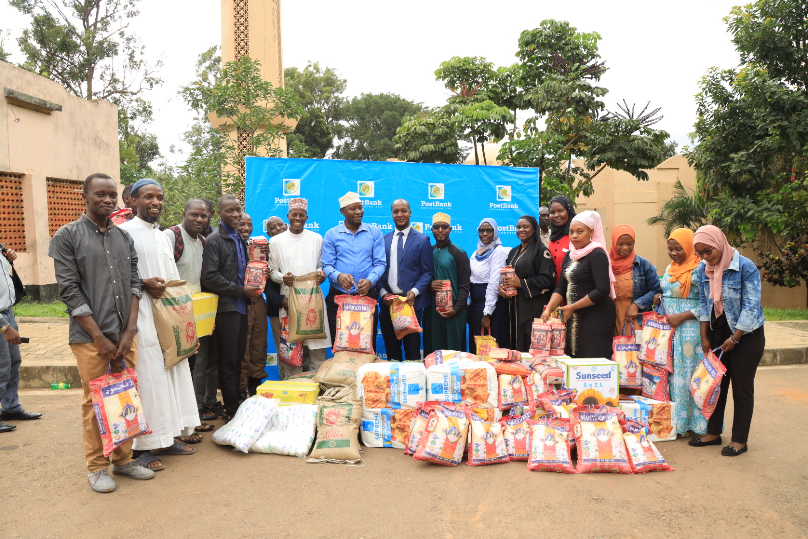 PostBank gives assorted food items to Public University Mosques ahead ...