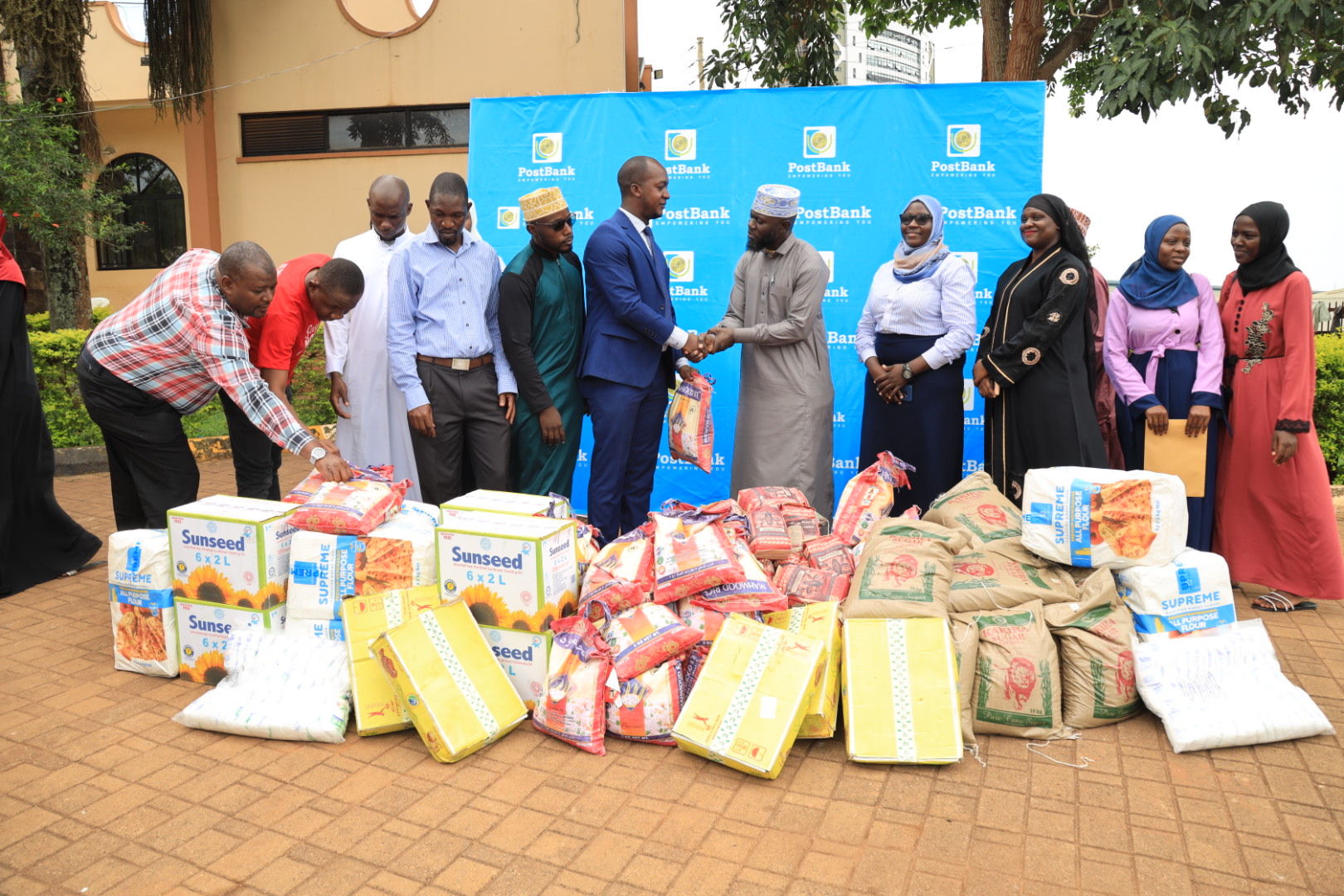 PostBank gives assorted food items to Public University Mosques ahead ...