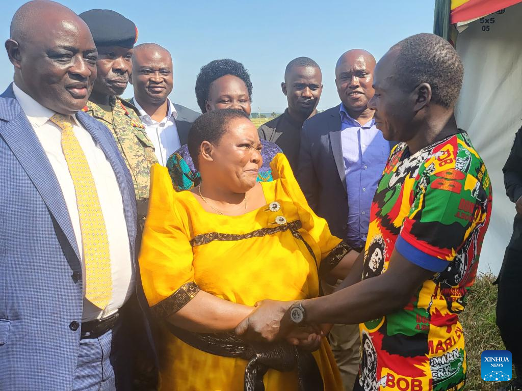 PHOTOS: Uganda receives 14 former LRA rebel fighters repatriated from ...