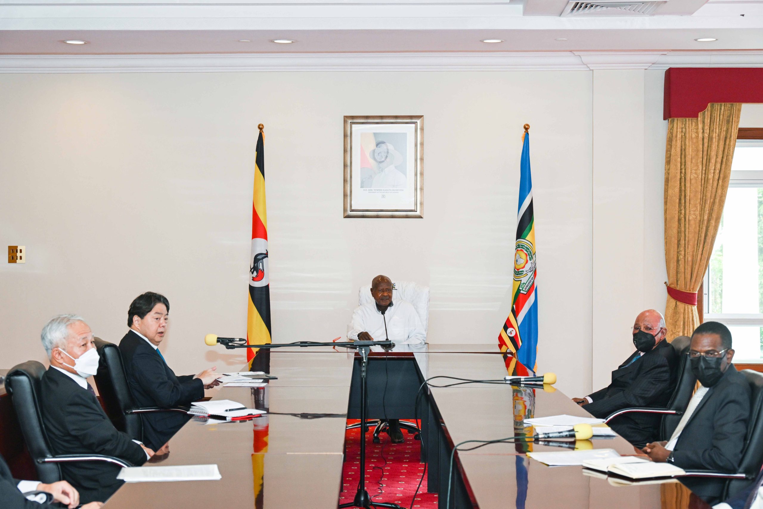 Museveni woos Japanese companies to support Uganda on value addition ...