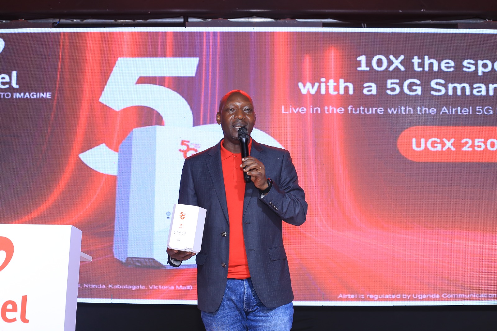 Airtel Uganda Unveils First 5G Home Broadband Device with Promise to ...