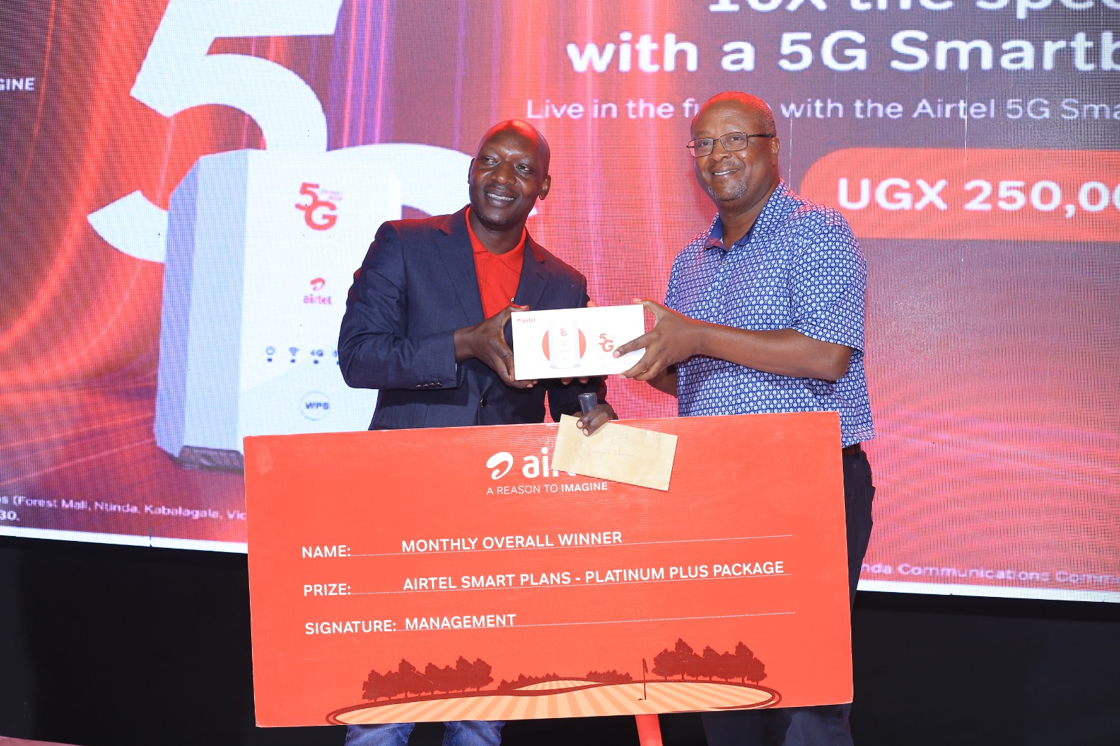 Airtel Uganda launches first 5G home internet device to boost connectivity
