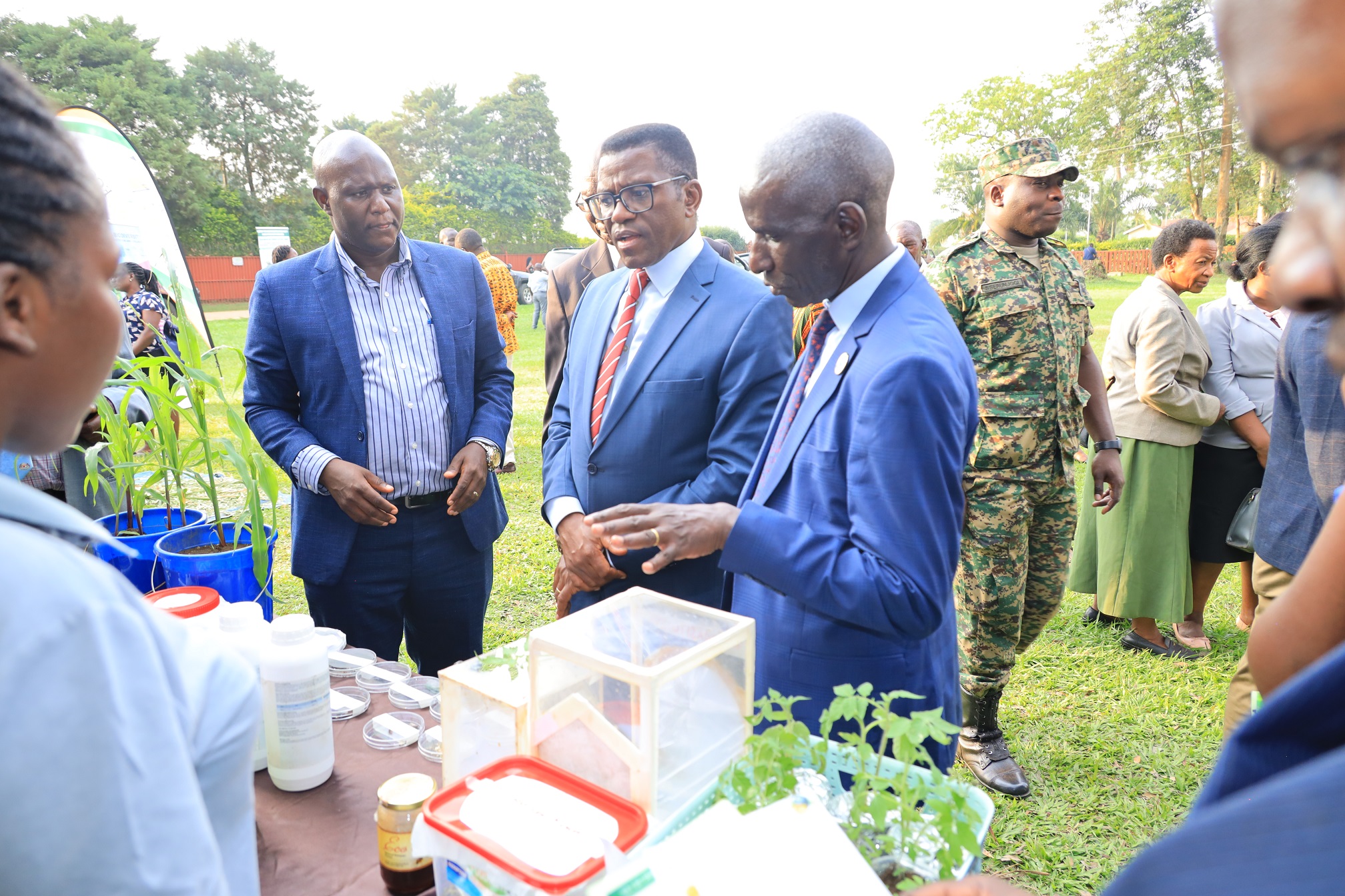 Impressive innovations leave Katikkiro enthralled at NARO results