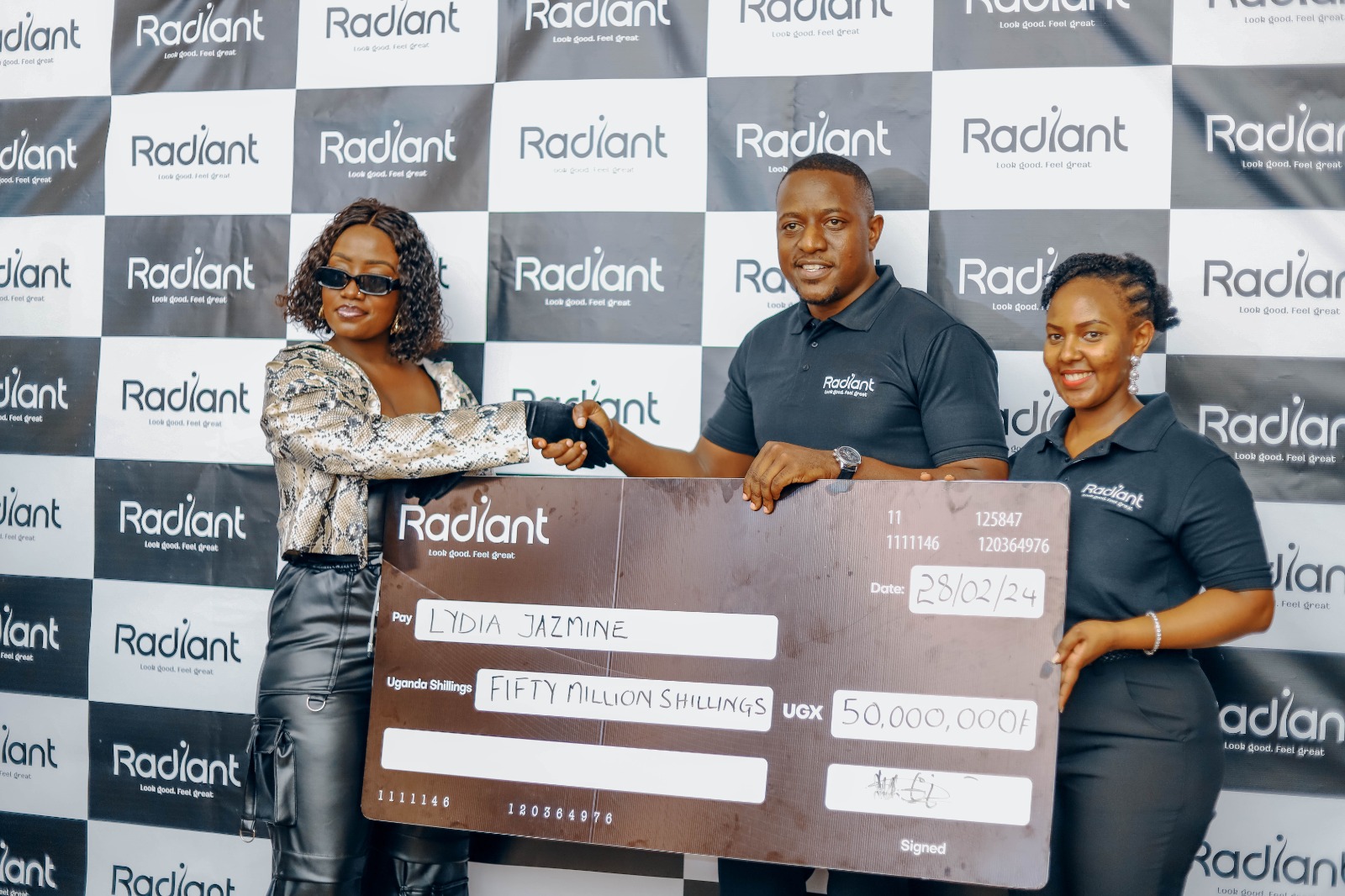 Radiant boosts Lydia Jazmine's First-Born Concert with UGX50 support ...