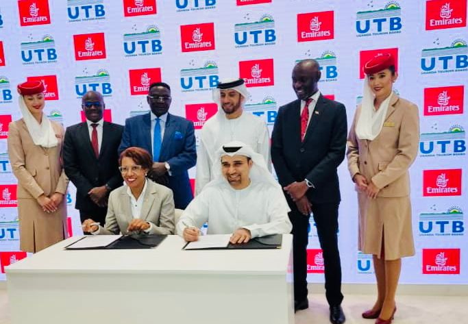 Uganda Tourism Board, Emirates Sign Landmark Agreement to Promote Tourism"