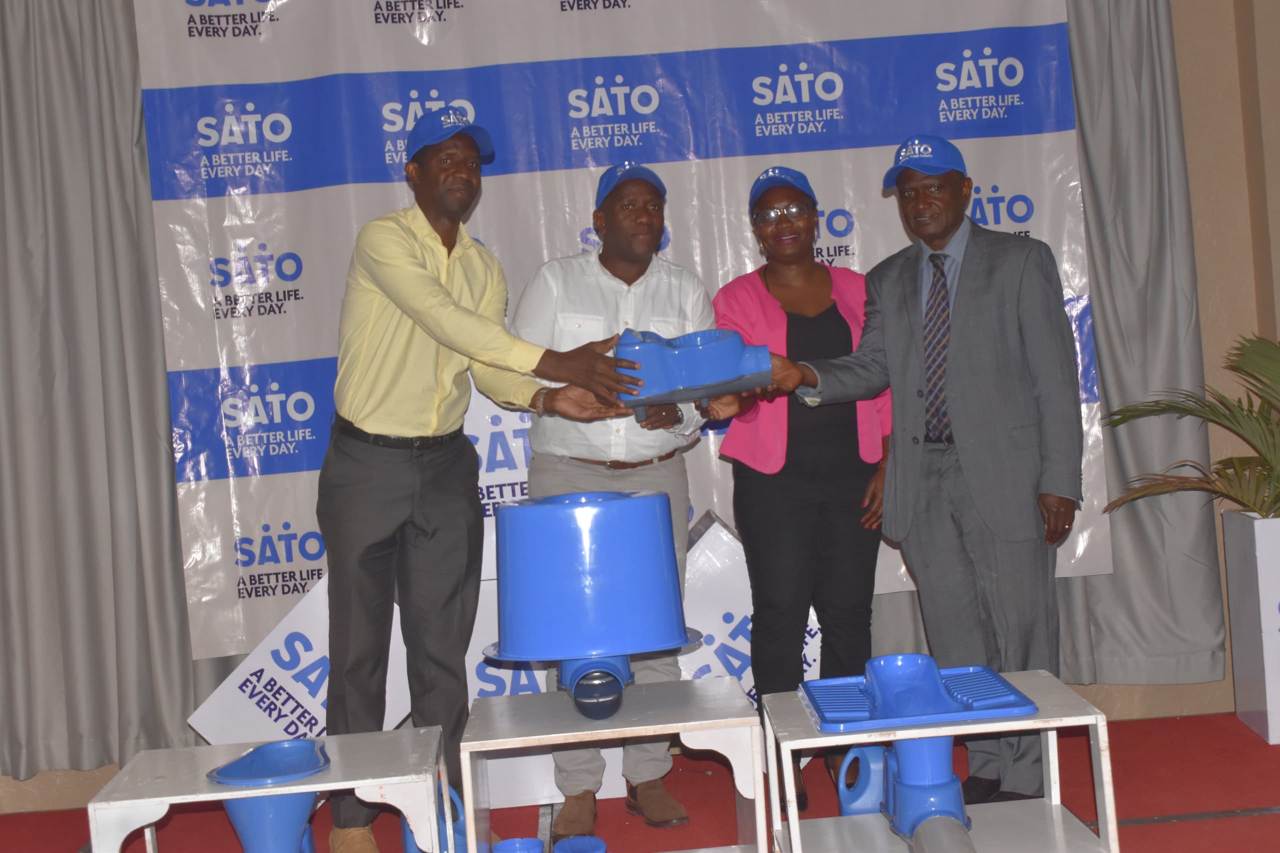 SATO Uganda launches I-Trap Toilet Connection System - UG Standard ...