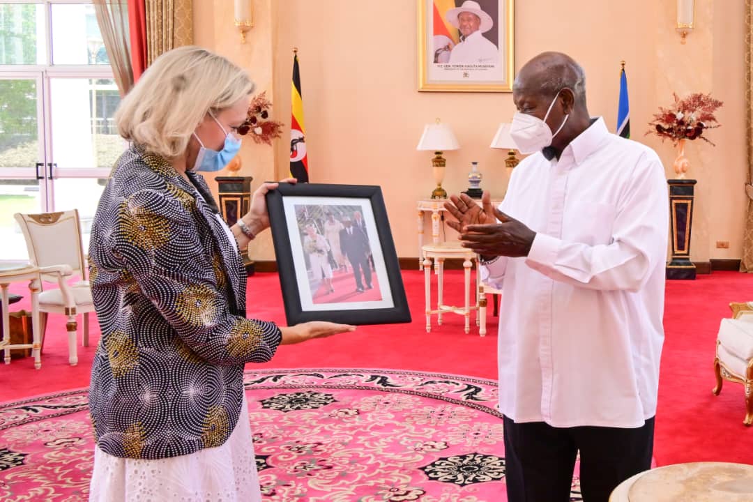 Museveni bids farewell to UK envoy who exposed Speaker Among's London ...