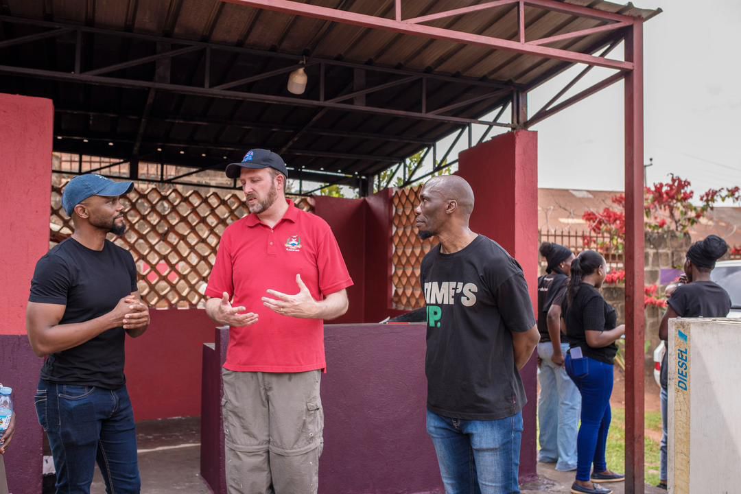 U.S. Ambassador William Popp volunteers at Bless a Child Foundation on ...