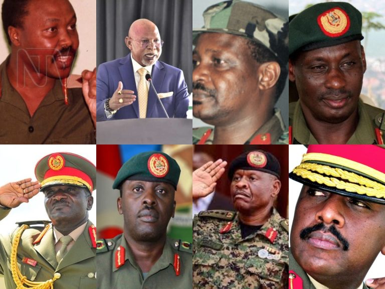 FULL LIST: Meet UPDF commanders since 1989