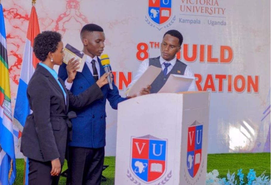 Khaukha Emmanuel Sworn in as Victoria University Guild President