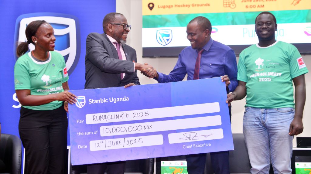 Stanbic Bank Boosts Run4Climate Marathon with UGX 10M Contribution