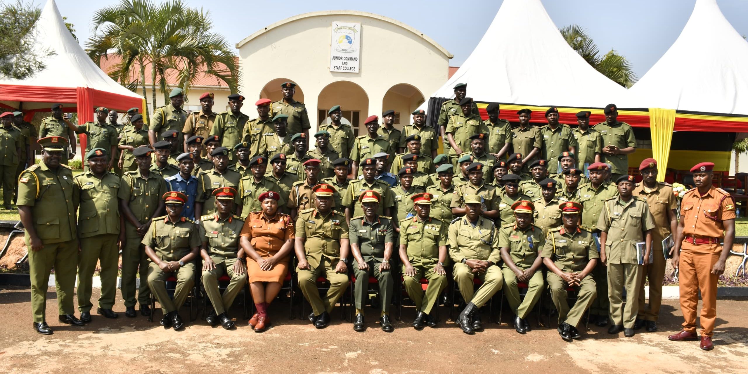 90 UPDF Officers Complete Junior Staff Course