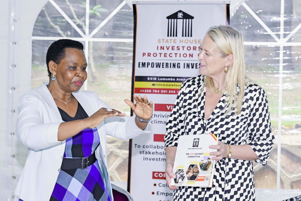 Col. Nakalema, British High Commissioner Lisa Chesney discuss ...
