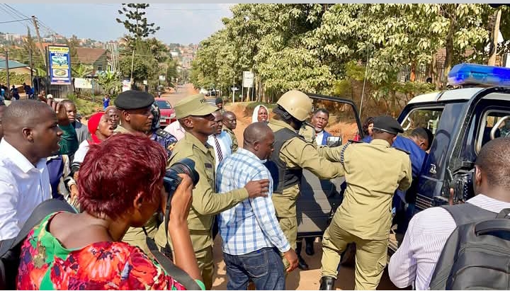 Breaking: Nubian Li Arrested At E.C Offices - UG Standard - Latest News