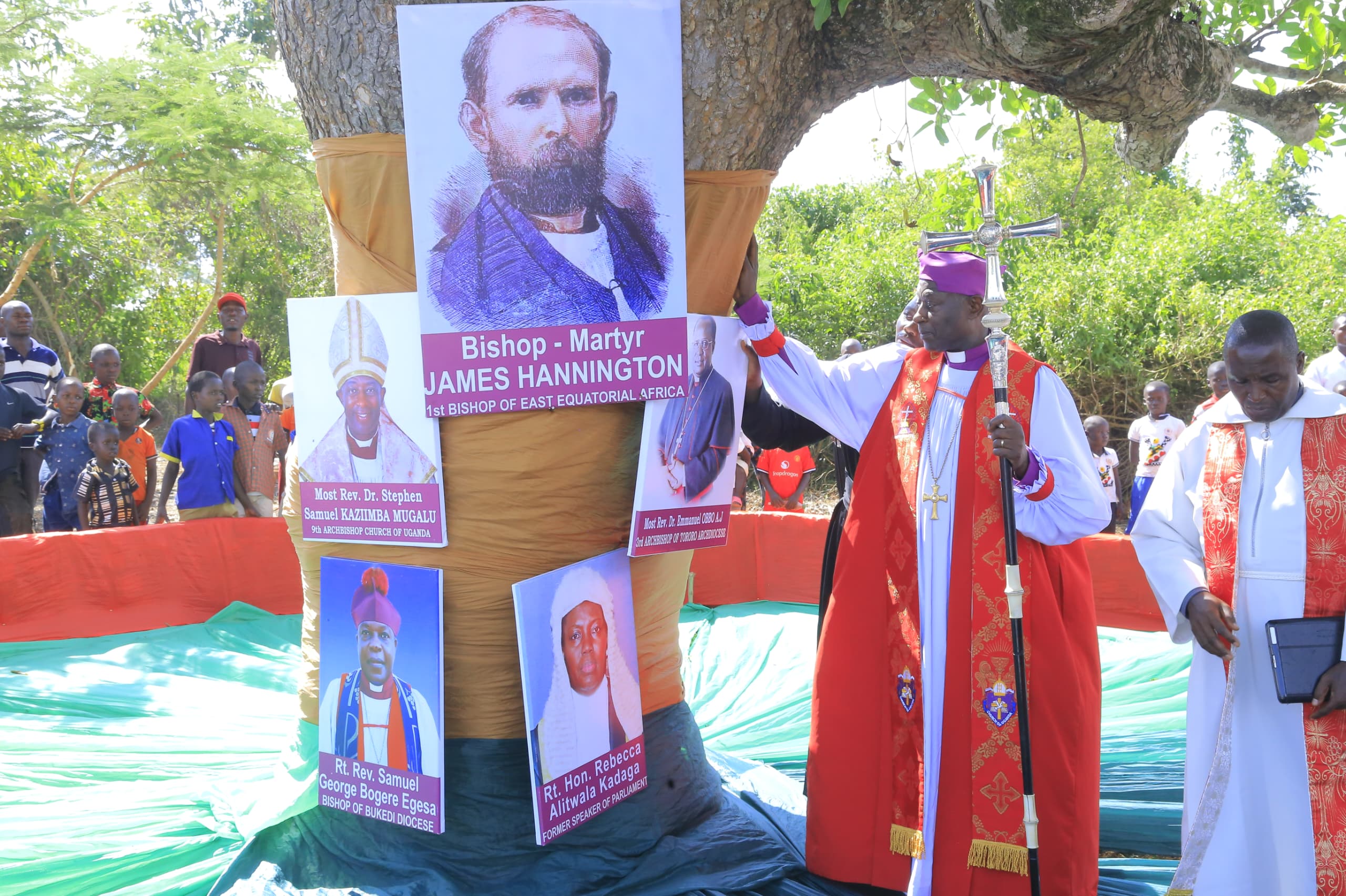 Tracing Bishop Hannington footsteps: Archbishops Kaziimba, Obbo visit ...