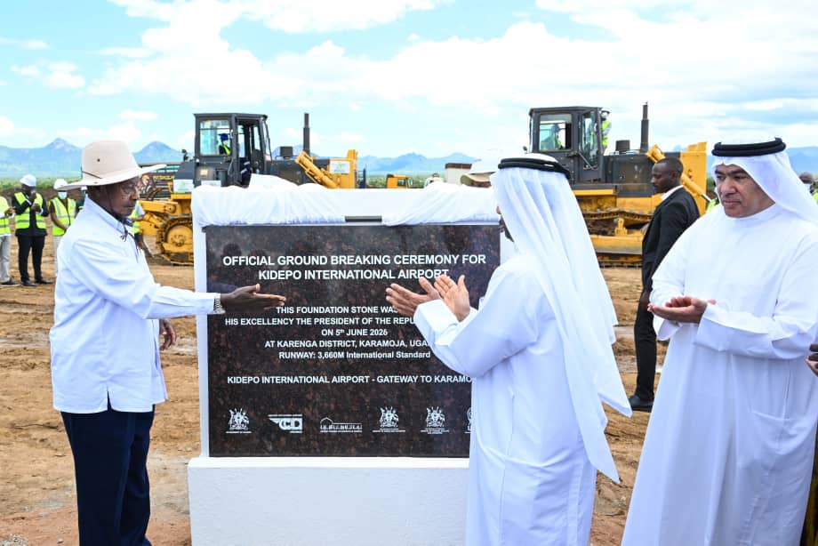 Museveni launches construction of $72 million Kidepo International Airport